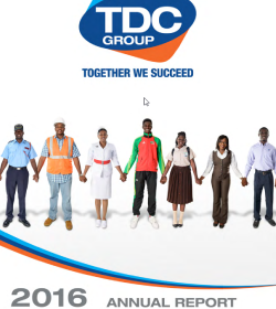 Annual Reports & Investor Relations – TDC Group Limited